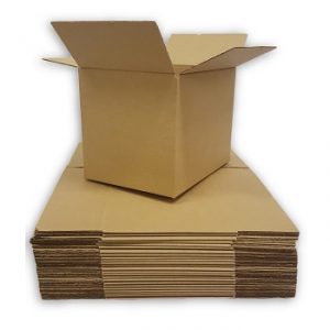 12 x 9 x 9″ (304 x 228 x 228mm) Single Wall Cardboard Box – AHMD Box